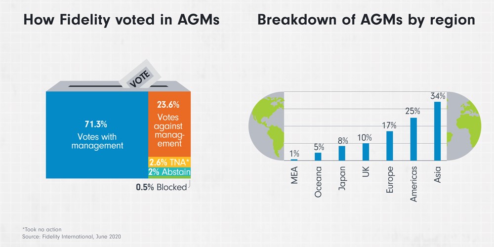 Infographic: Engaging with companies across multiple themes and ...