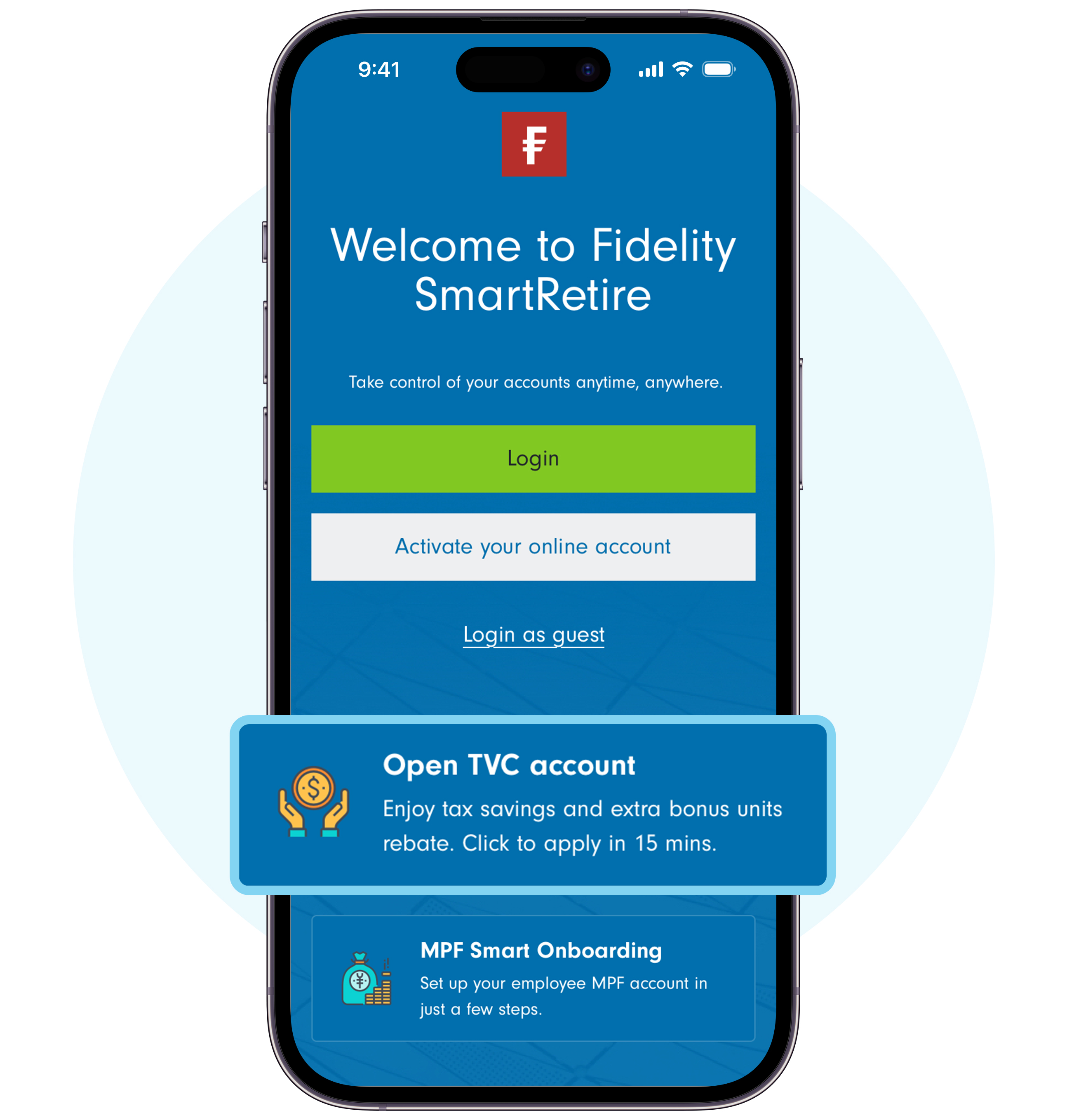 Fidelity MPF - Tax Deductible Voluntary Contributions (TVC)