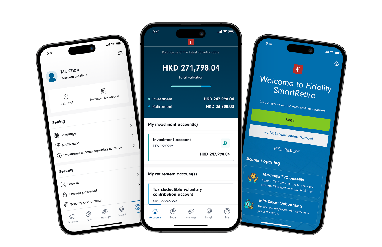 Mobile APP | Fidelity Hong Kong
